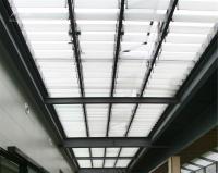 China Bamboo Sun Shading Louvers Decoration Energy Conservation Polyester Coating for sale