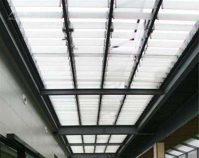 China Bamboo Sun Shading Louvers Decoration Energy Conservation Polyester Coating for sale