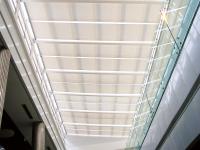 China Stable Tension Shade System Durable Heat Resistance Fiberglass Fabric for sale