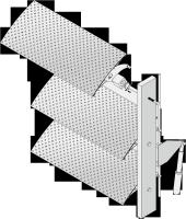 China Aluminum Alloy Louvered Patio Roof System 1.0 - 3.0mm Thickness Vertical / Horizontal Install for sale