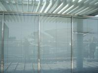 China Intelligent Adjustable Louvre Window , Sun Louvre Systems Intelligent Office for sale
