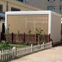 China Windproof Zip Track Blinds For Pergola Canopy Restaurant Balcony for sale