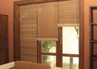 China Chinese Style Bamboo Roll Up Sun Shade Roller Blinds for sale