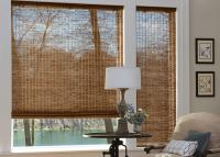 China Straw Material Manual Roller Blind Interior Decoration For Bedroom / Living Room for sale