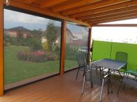 China Customized Size Zip Track Blinds Waterprof Roller Shades Aluminium Alloy for sale