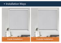 China Automatic Electric Window Blinds Custom Made Electric Blinds Motorized Control for sale