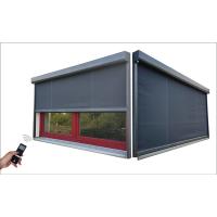 China 4L/M Rainflow Semi Blackout Zip Track Blinds Non Flammable for sale