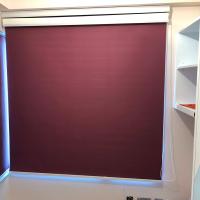 China Customized Color Manual Roller Blind Blackout Roller Blinds For Bedroom for sale