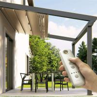 China High Strength Motorized Retractable Roof Pergola Bioclimatic for sale