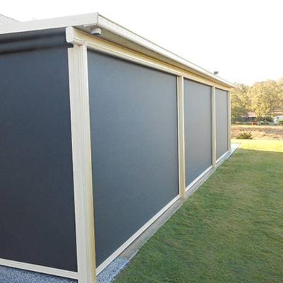 China Outdoor Waterproof 5000cm Pergola Zip Track Outdoor Blinds for sale
