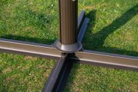 China Aluminum Pole PU Coating Windproof Outdoor Sunbrella for sale