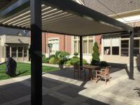 China Waterproof Louver Roof System Kits Outdoor Gazebo Garden Bioclimatic Aluminium Pergola for sale
