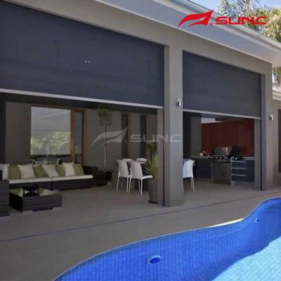 China Waterproof Zip Track Blinds Suitable For Outdoor Residential Or Commercial for sale