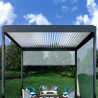 China Outdoor Modern Louvered Roof Aluminum Pergola Powder Coated for sale