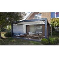 China Architectural Aluminum Pergola Motorized Modern Patio Pergola for sale
