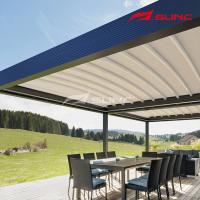 China Customizable Outdoor Shade Aluminum Alloy Adjustable Canopy Pergola for sale