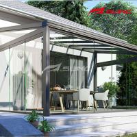 China Powder Coating Folding Roof Pergola Freestanding Customized Color for sale