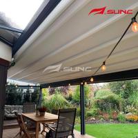 China Retractable Roof Pergola Motorized For Effortless Operation And Maximum Durability for sale