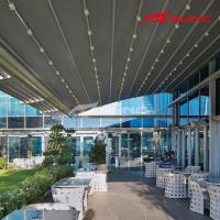 China Powder Coating Folding Roof Pergola Freestanding Customized Color for sale
