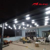 China Customized Retractable Roof Pergola Motorized Operation For Wall Mounted Or Freestanding for sale