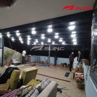 China Customized Retractable Roof Pergola Motorized Operation For Wall Mounted Or Freestanding for sale