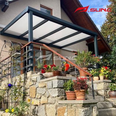 China Customized Retractable Roof Pergola Motorized Operation For Wall Mounted Or Freestanding for sale