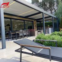 China Bioclimatic Garden Buliding Aluminum Pergola Waterproof ​ for sale