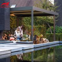 China Bioclimatic Garden Buliding Aluminum Pergola Waterproof ​ for sale