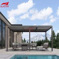 China Sunc Outdoor Waterproof Motorized Pergola Systems Aluminum Extruded for sale