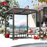 China Sunc Outdoor Waterproof Motorized Pergola Systems Aluminum Extruded for sale