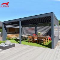 China Garden Waterproof Motorized Aluminum Pergola Rot Proof for sale