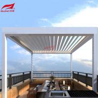 China Garden Waterproof Motorized Aluminum Pergola Rot Proof for sale