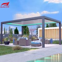 China Garden Waterproof Motorized Aluminum Pergola Rot Proof for sale