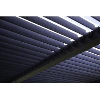 China Gazebo Louver Aluminum Pergola Aluminum Outdoor Manual Pergola Windproof for sale