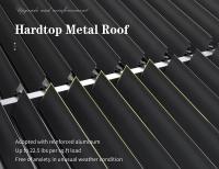 China Waterproof Manual Aluminum Pergola Hardtop Garden Building Gazebo for sale