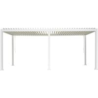 China Garden Building Steel Louver Aluminum Pergola Rot Proof Extruded for sale