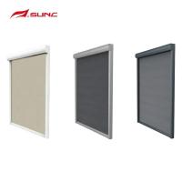 China Wholesales Motorized Outdoor Roller Blinds Waterproof Zipscreen Zip Track Blinds for sale