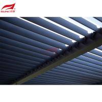 China Outdoor Retractable Louvered Aluminum Pergola Garden Building Manual Pergola for sale