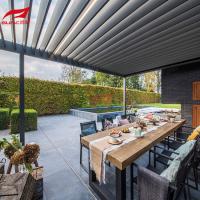 China 3x6m Louver Outdoor Aluminium Pergola Waterproof Garden Building for sale