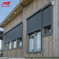 China Sunshade Waterproof Outdoor Roller Blinds Motorized Split type for sale