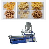 China 380v 220v 440v Customized Industrial Corn Rice Puff Snack Food Processing Line 1500kg for sale