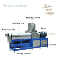 China Corn Flakes Puffing Snack Food Production Line Extruder Making Machine In Food for sale