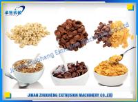 China Corn Flakes Puffing Snack Food Production Line Extruder Making Machine In Food for sale