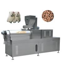 China Screw material Alloy steel 38CrMoAl 1500 KG Automatic Cat Dog Pet Food Making Machine for sale
