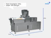 China 120kg/h-1000kg/h Capacity Automatic Fish Feed Production Line for Sustainable Farming for sale