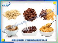 China Complete Corn Wheat Chips Flakes Puff Snack Food Production Line Extruder Making Processing Machine for sale