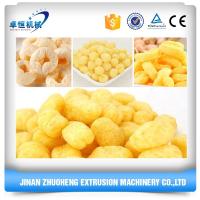 China 23*3*3m Twin Screw Extruder Puffed Corn Rice Puffing Chips Snacks Food Making Machine for sale