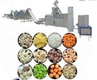 China Zhuoheng Commercial Twin Screw Extruder 23*3*3m Rice Puffing Machine for Puffed Rice for sale