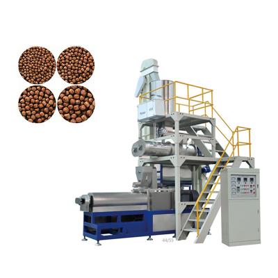 China Floating Fish Feed Extruder Machine for All Kinds of Fish Video Inspection Provided for sale