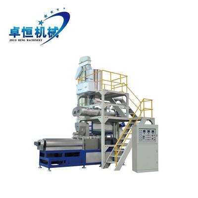 China PLC Controlled Twin Screw Extruder for Small and Medium Capacity Pet Food Production for sale